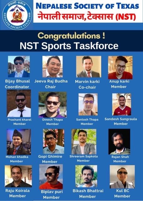 Task Force- Sports Task Force | Nepalese Society, Texas